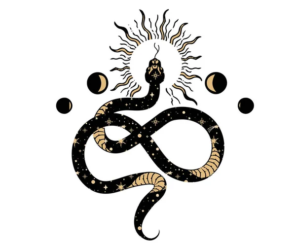 Celestial snake Vector Art Stock Images | Depositphotos