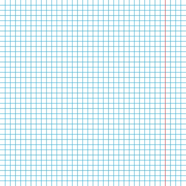 Vector Office Sheet Writing Notebook Paper School Squares Stock Vector ...