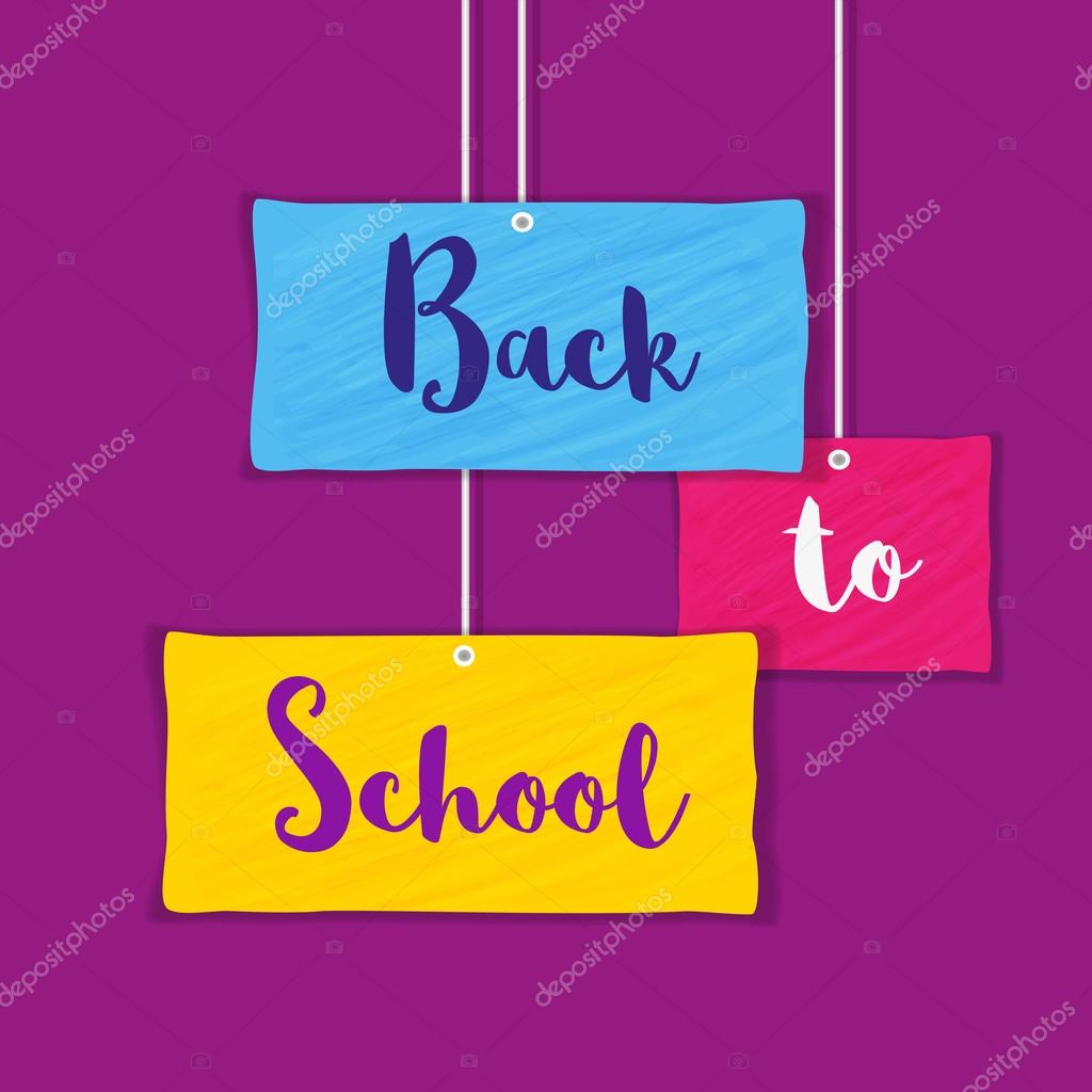 School Announcement Background