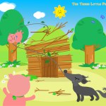 The three little pigs 4: the big bad wolf Stock Vector Image by ...