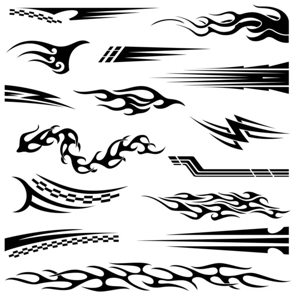 Race Car Stickers Design