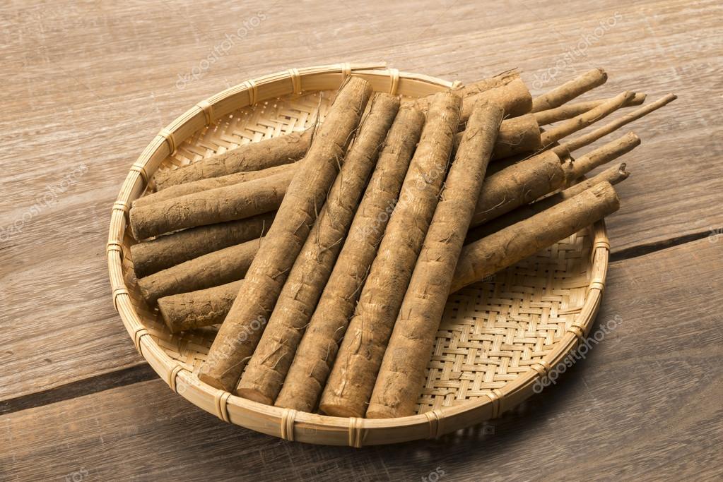 Burdock Root crop Root vegetables, — Stock Photo © keiphoto #112034648