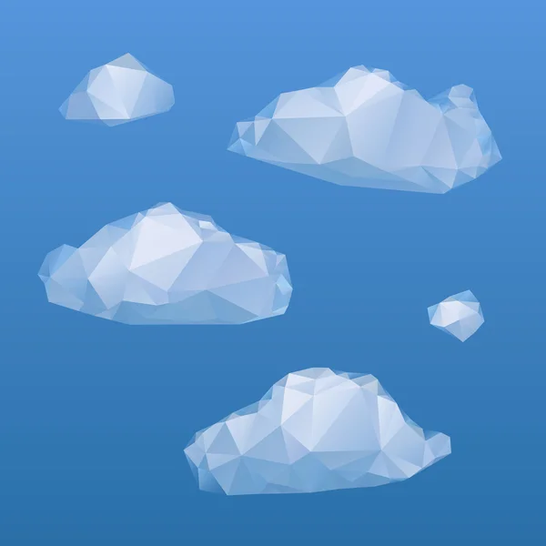Low poly sky Vector Art Stock Images | Depositphotos