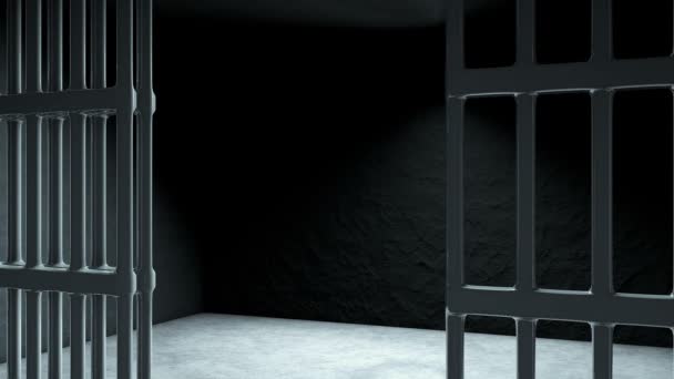 Animation of Closed Jail bars — Stock Video © Nadezhda2000 #118422294