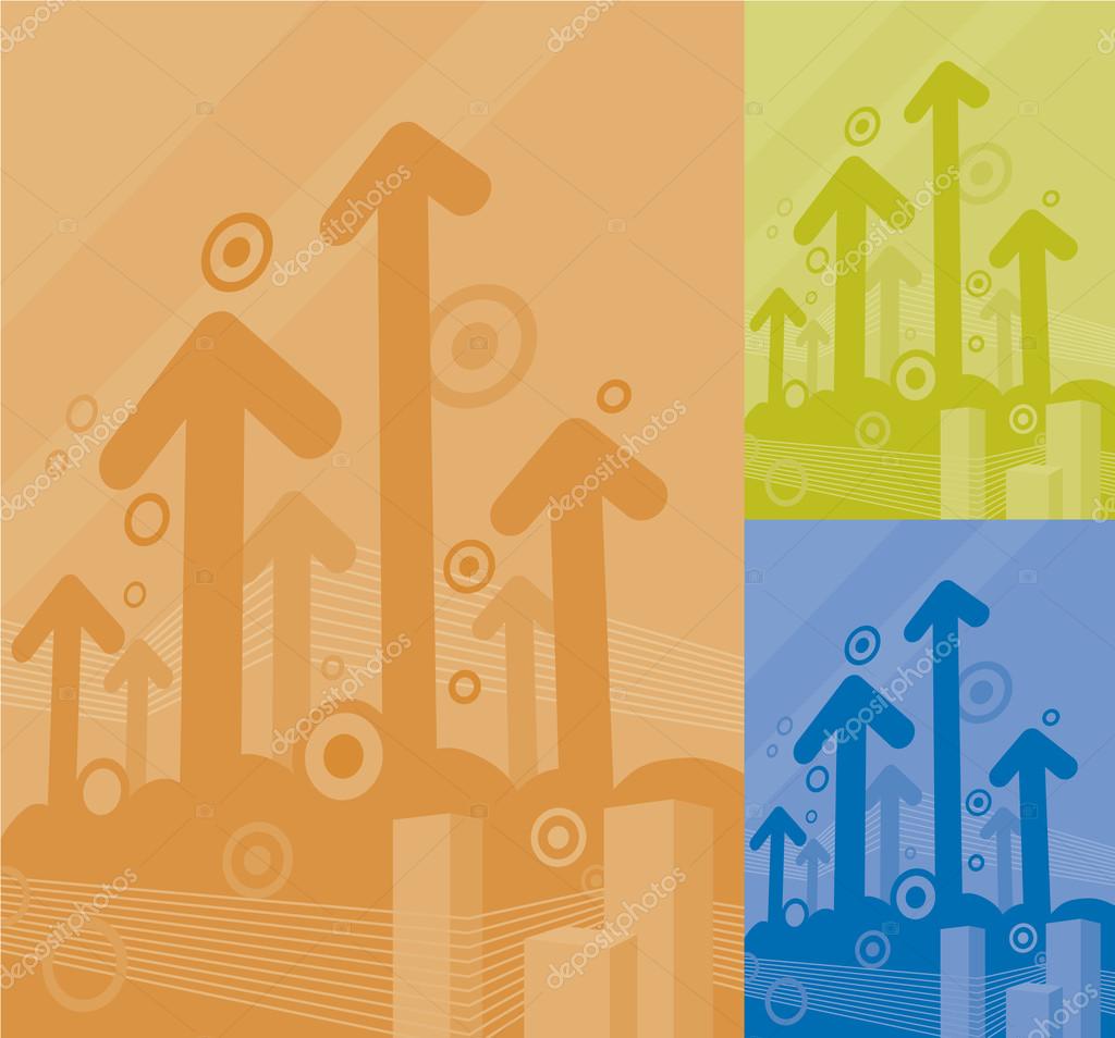 Growing business background Stock Vector by ©juanljones 110239244