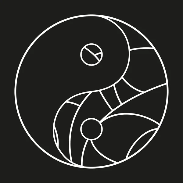 Logo meditasi yin yang images vectorielles, Logo meditasi yin yang ...