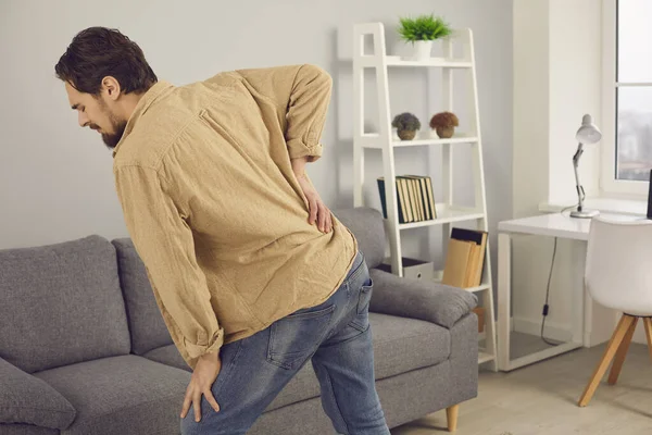 Young man who fell from ladder while doing home repairs lying ...