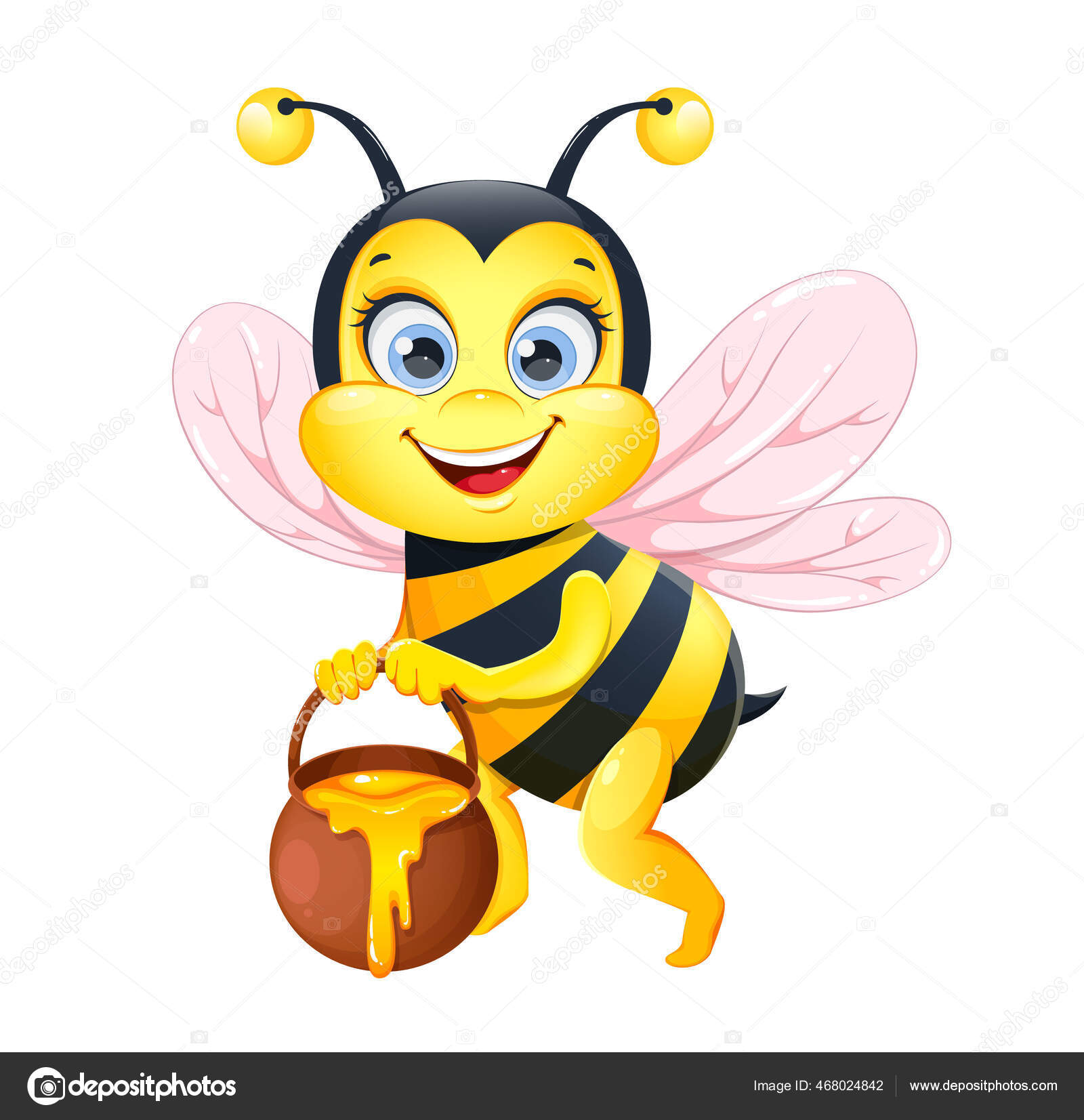 Draguta Albina Desene Animate Amuzant Personaj Desene Animate Albine ...