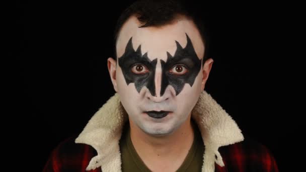 Demon Face Paint Halloween