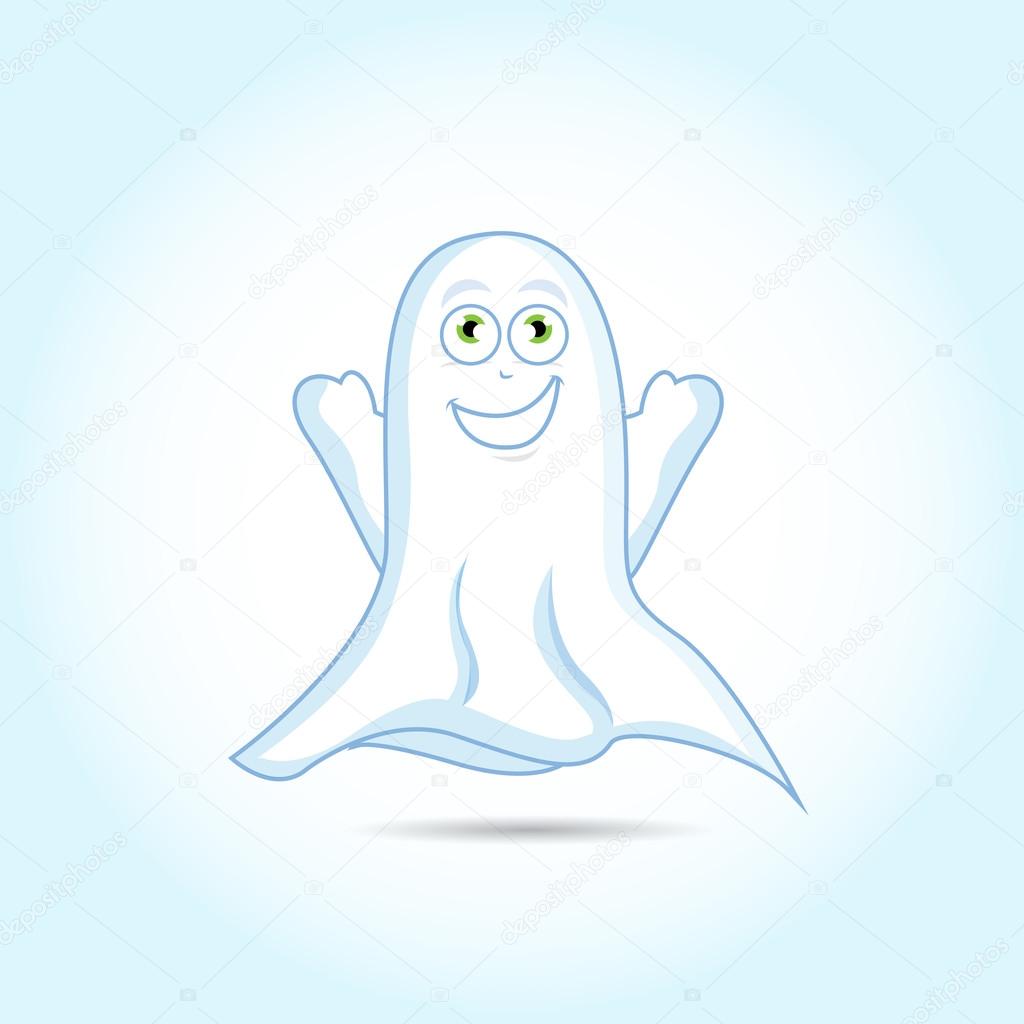 Cute ghost icon Stock Vector Image by ©ideasign #110753888
