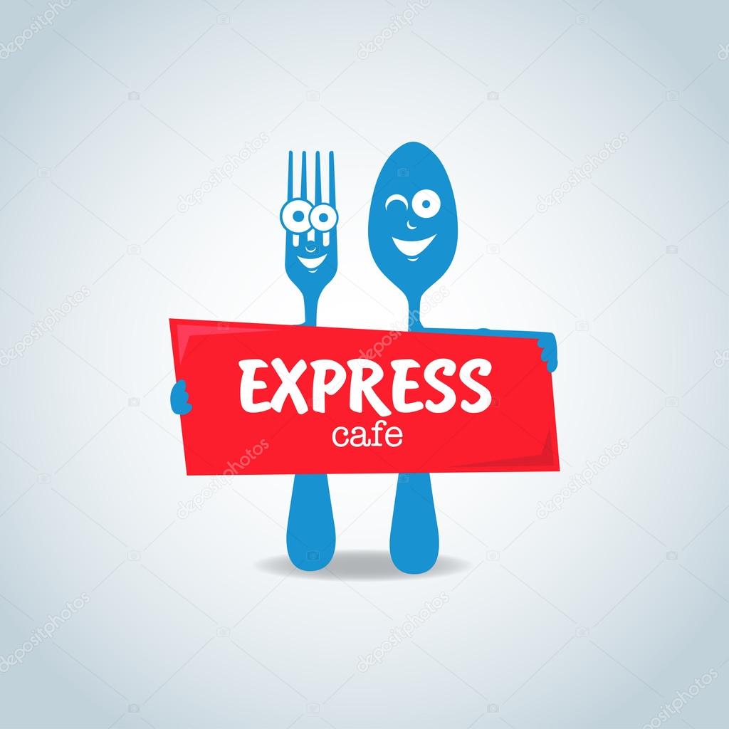 Fast food, express cafe logo Stock Vector Image by ©ideasign #110754052