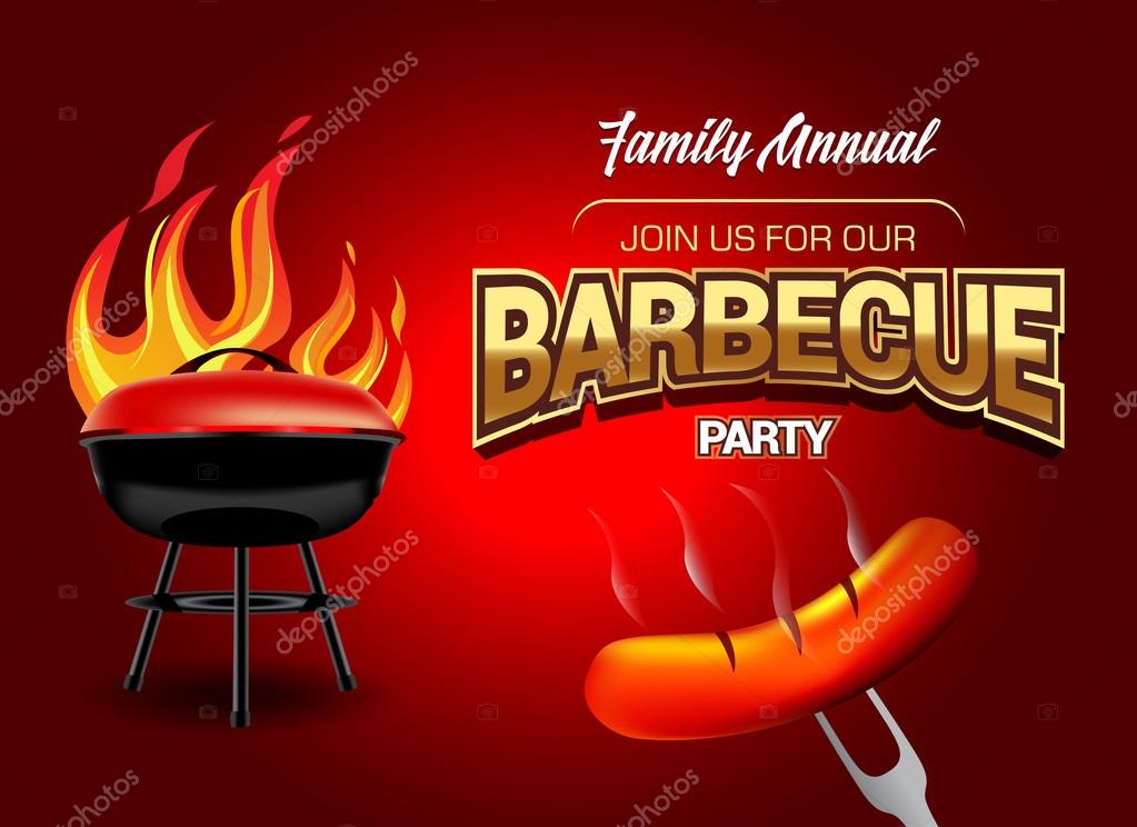 Barbecue party logo Stock Vector Image by ©ideasign #110761080