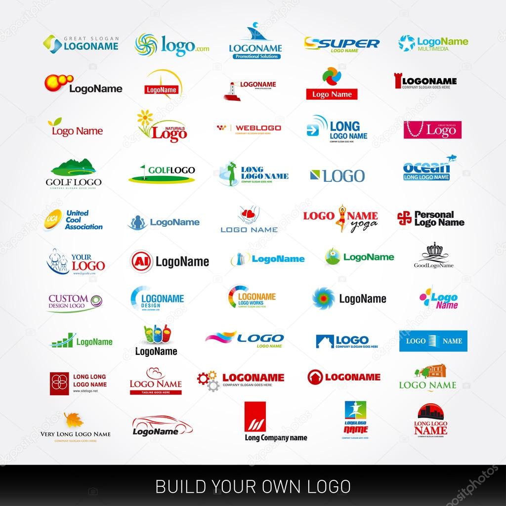 50 logo design templates Stock Vector Image by ©ideasign #110765518
