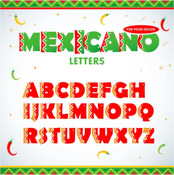 Mexican Looking Font