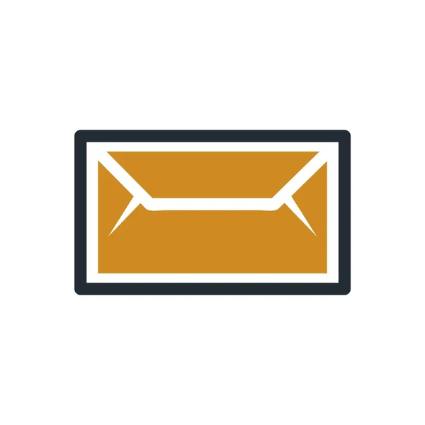 Logo envelope mail address icon message newsletter express — Stock ...