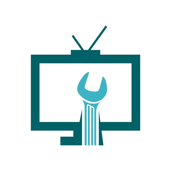 Service Tv logo design vector Stock Vector Image by ©Friendesigns ...