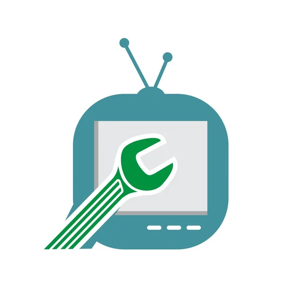 Service Tv logo design vector Stock Vector Image by ©Friendesigns ...