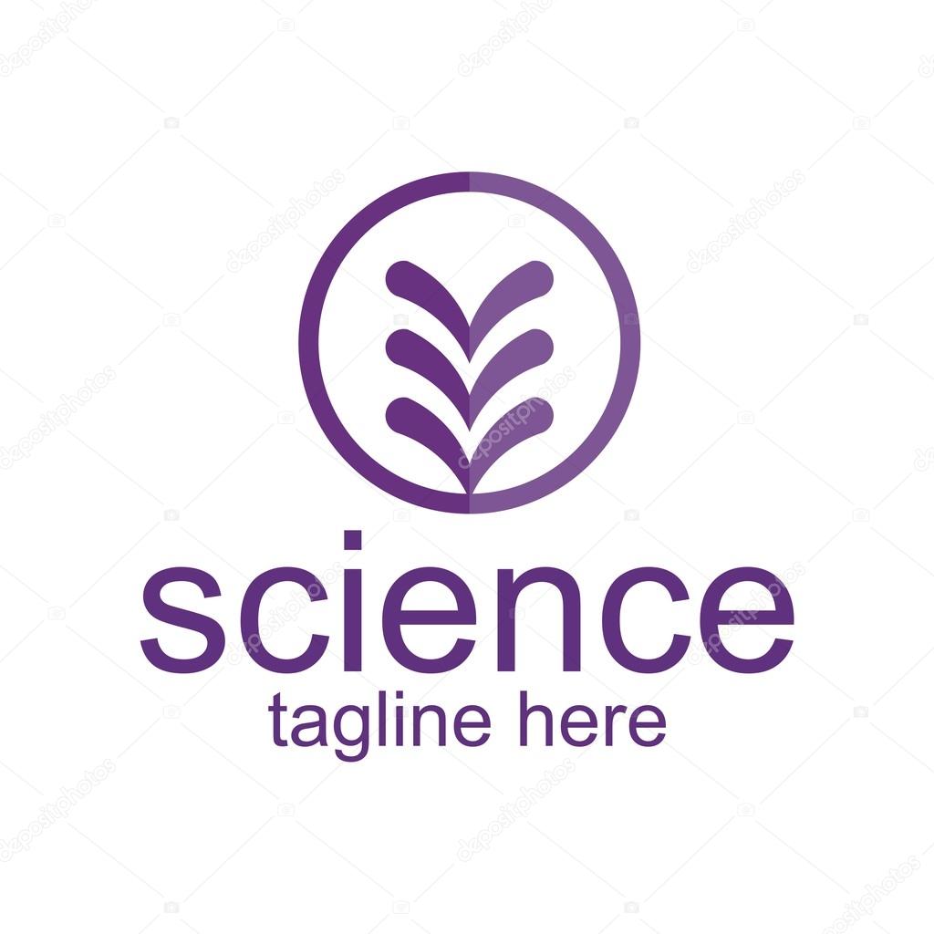 Science logo symbol vector — Stock Vector © Friendesigns #119265856