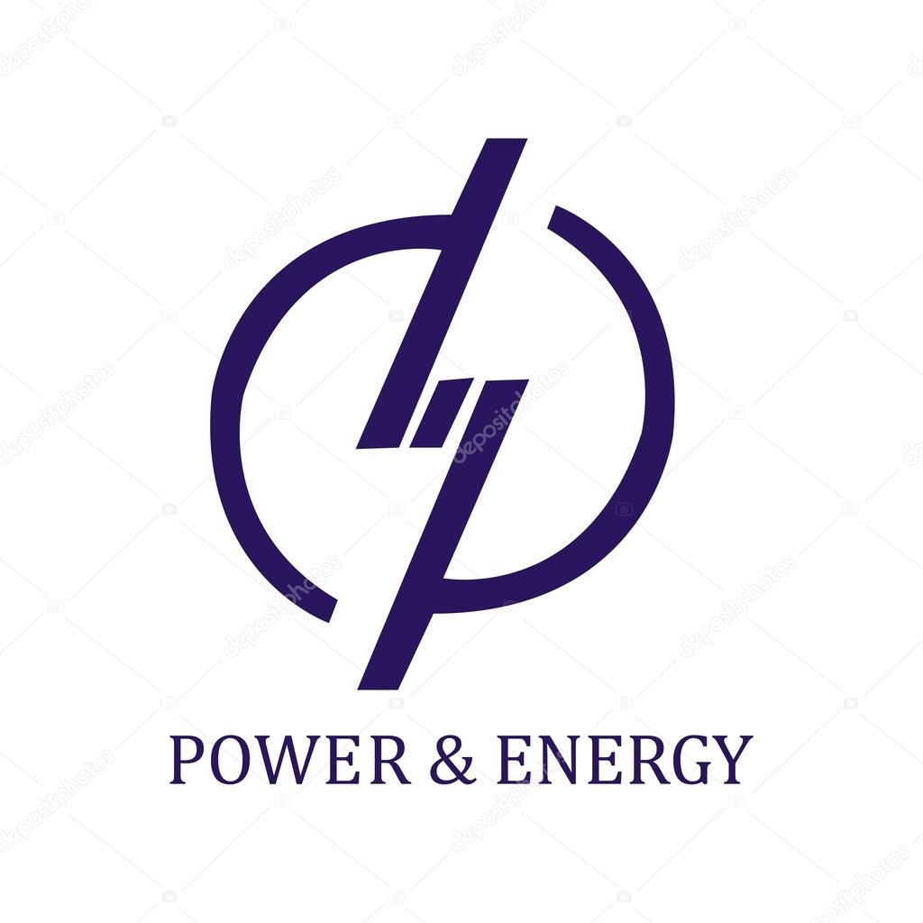 Power and energy logo vector — Stock Vector © Friendesigns #119624140