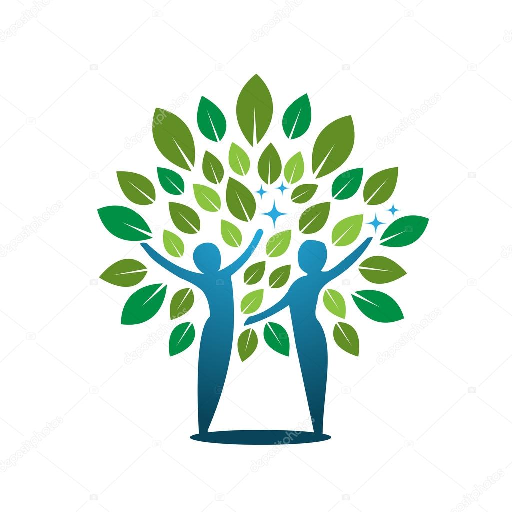 Vector Blue Green Tree Healing Concept — Stock Photo © nurul.muflikhun ...