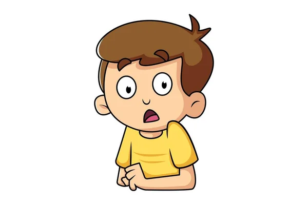 29 Little boy looking shocked Vector Images - Free & Royalty-free ...