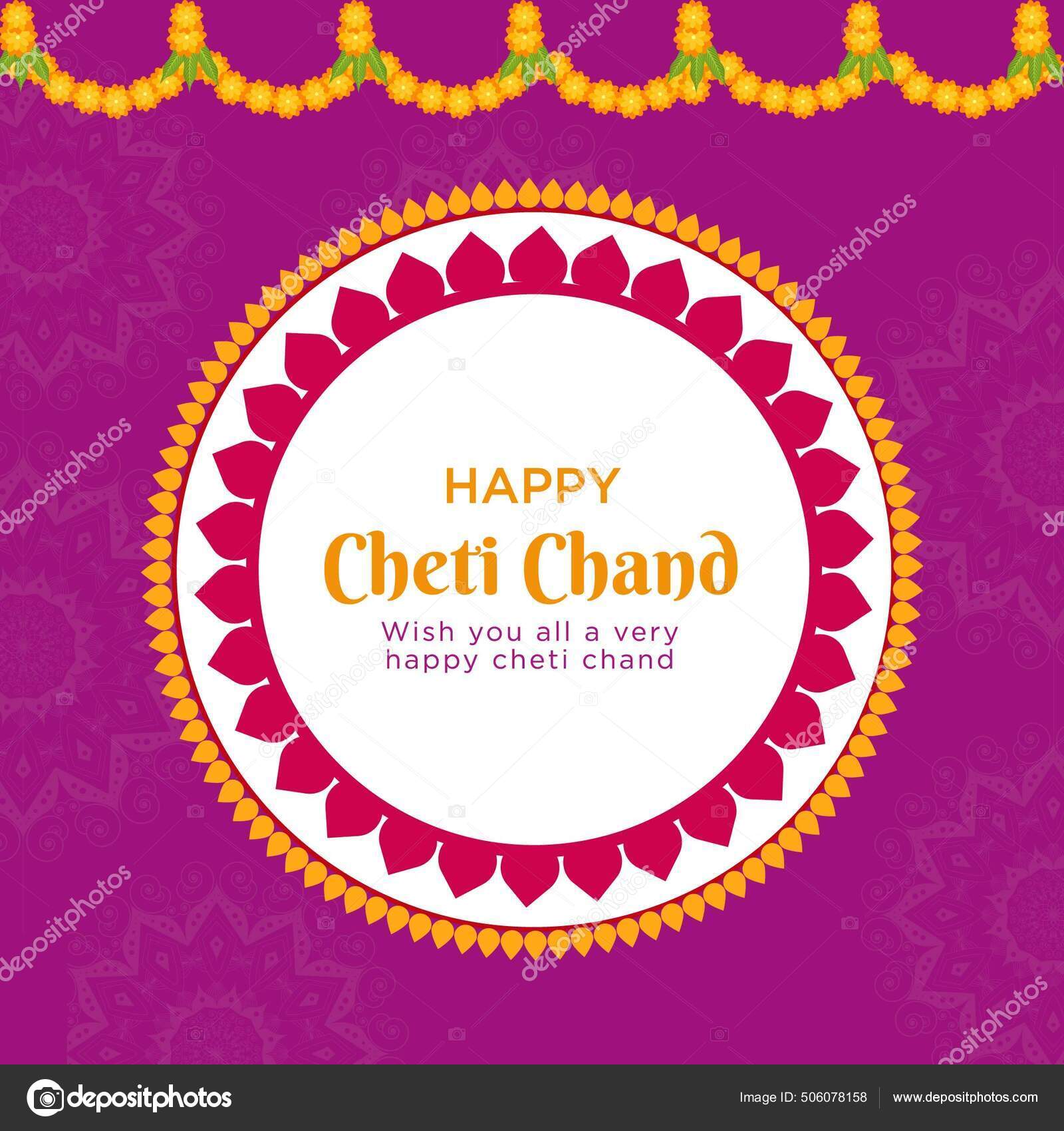Sindhi Hindu God Happy Cheti Chand Jhulelal Jayanti Banner Template ...