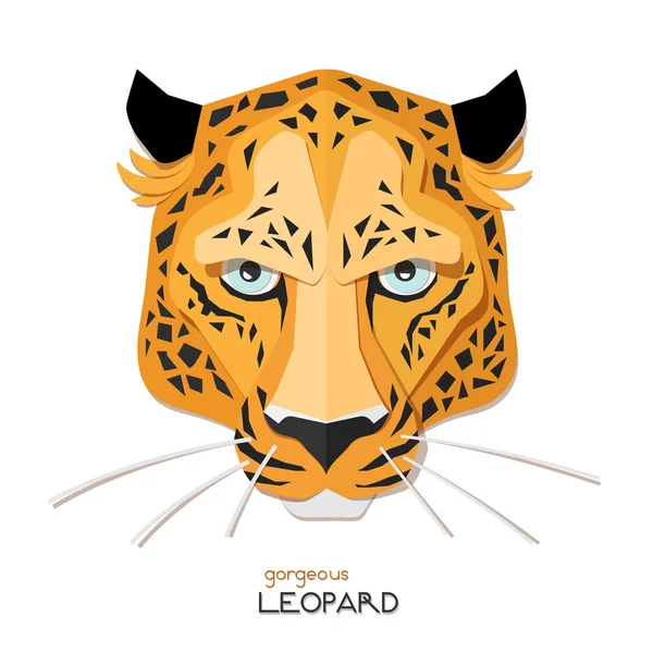 Leopard face Vector Art Stock Images | Depositphotos