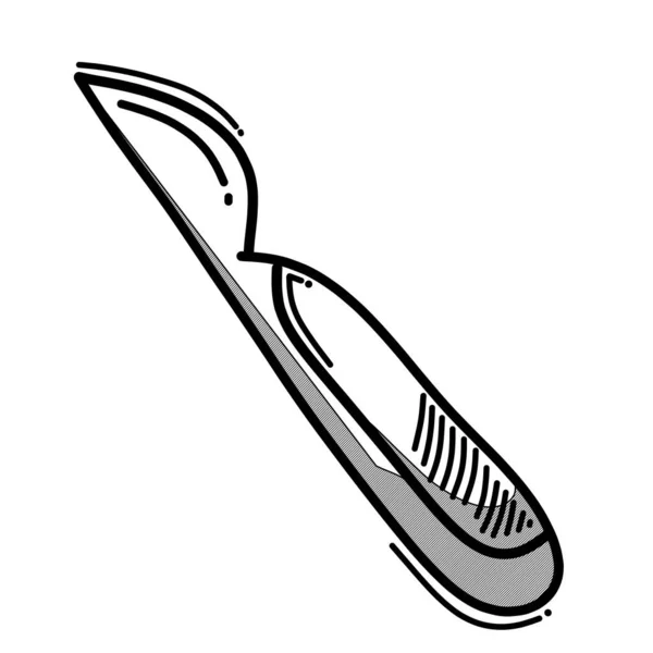 Scalpel doodle drawing Vector Art Stock Images | Depositphotos