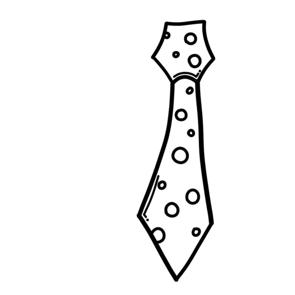 Icono Vector Doodle Corbata Dibujo Dibujo Ilustración Dibujado Mano ...