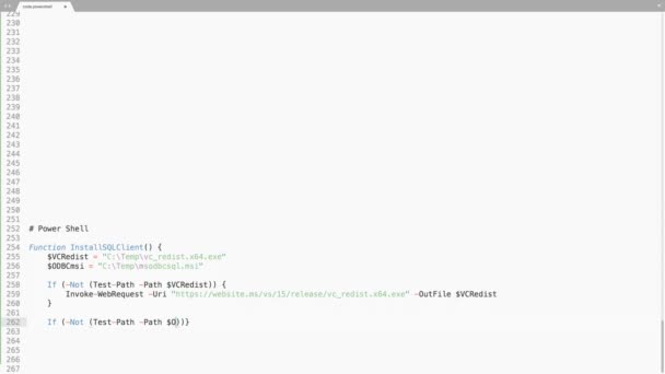 Powershell Programming Language Source Code Typing Effect Powershell Programmer Ticker Stock