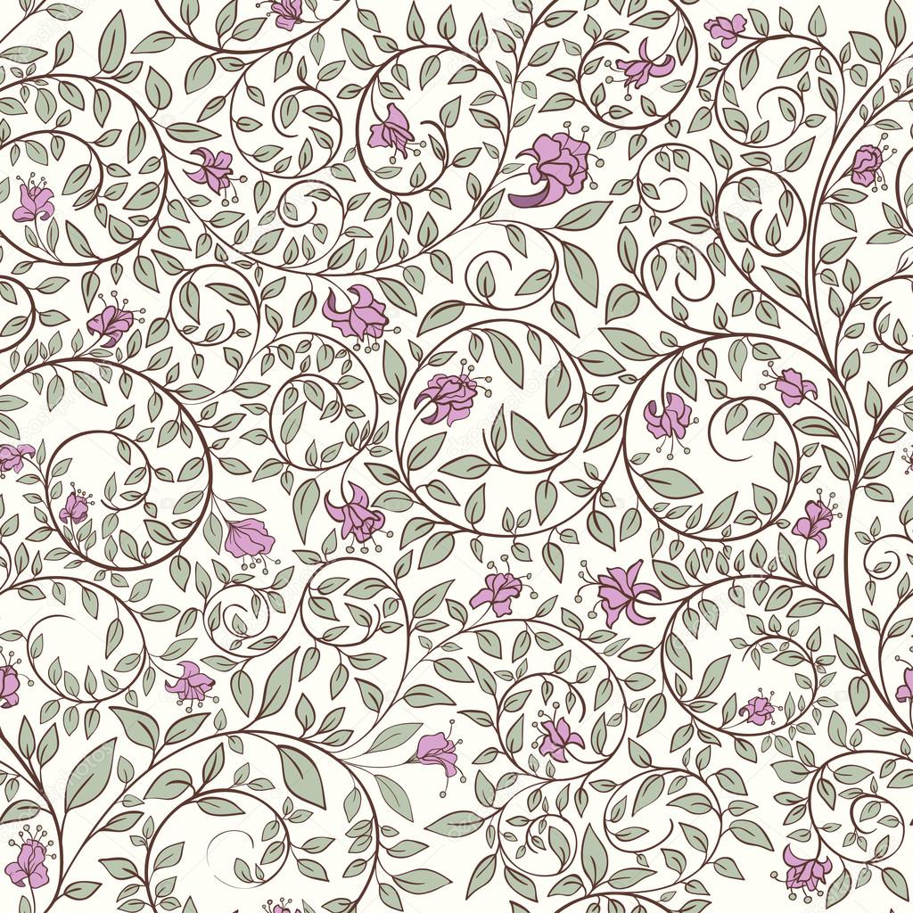 Tree seamless pattern Stock Vector Image by ©mespilia #114367530