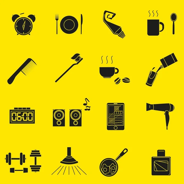 A set of objects on the morning Stock Vector Image by ©Alexej.4444 ...