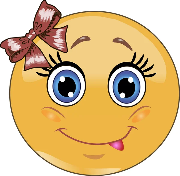 Cute Girly Smiley Face