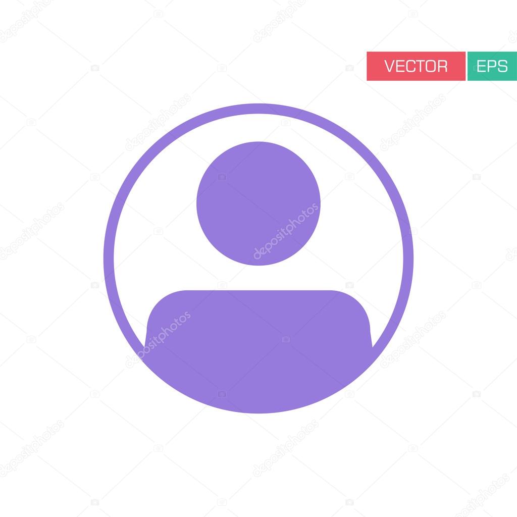 User Icon - Man, Profile, Manager, Customer, Client Flat Color User ...
