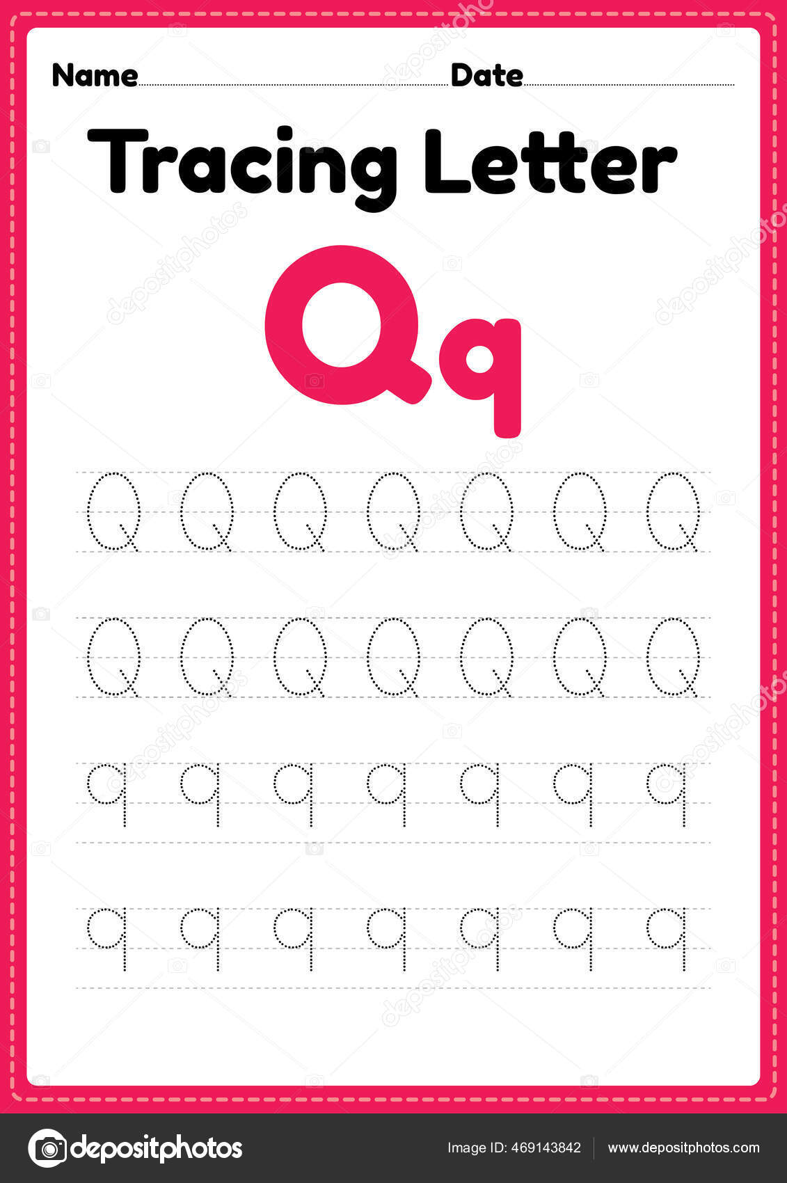 Hoja Cálculo Del Alfabeto Letra Rastreo Para Niños Jardín Infantes ...