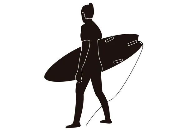 Surfer Silhouette Png