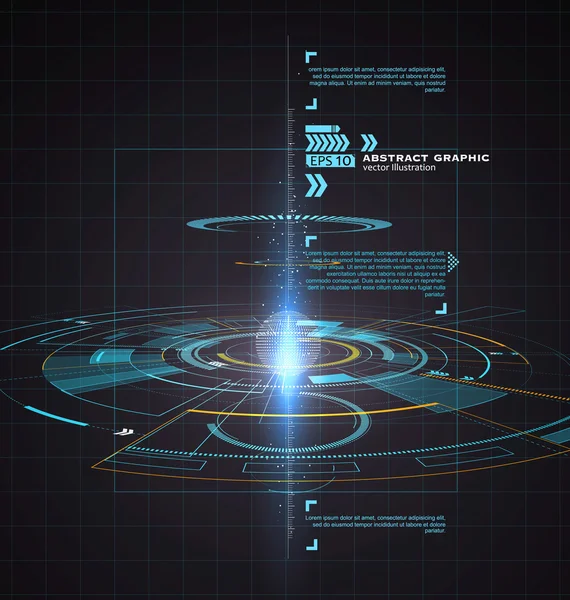 Interface technology, the future of user experience. - Stock Image ...