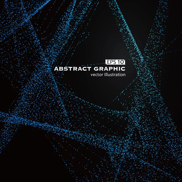 Dot pattern composed of mesh,Technological sense of abstract graphics ...