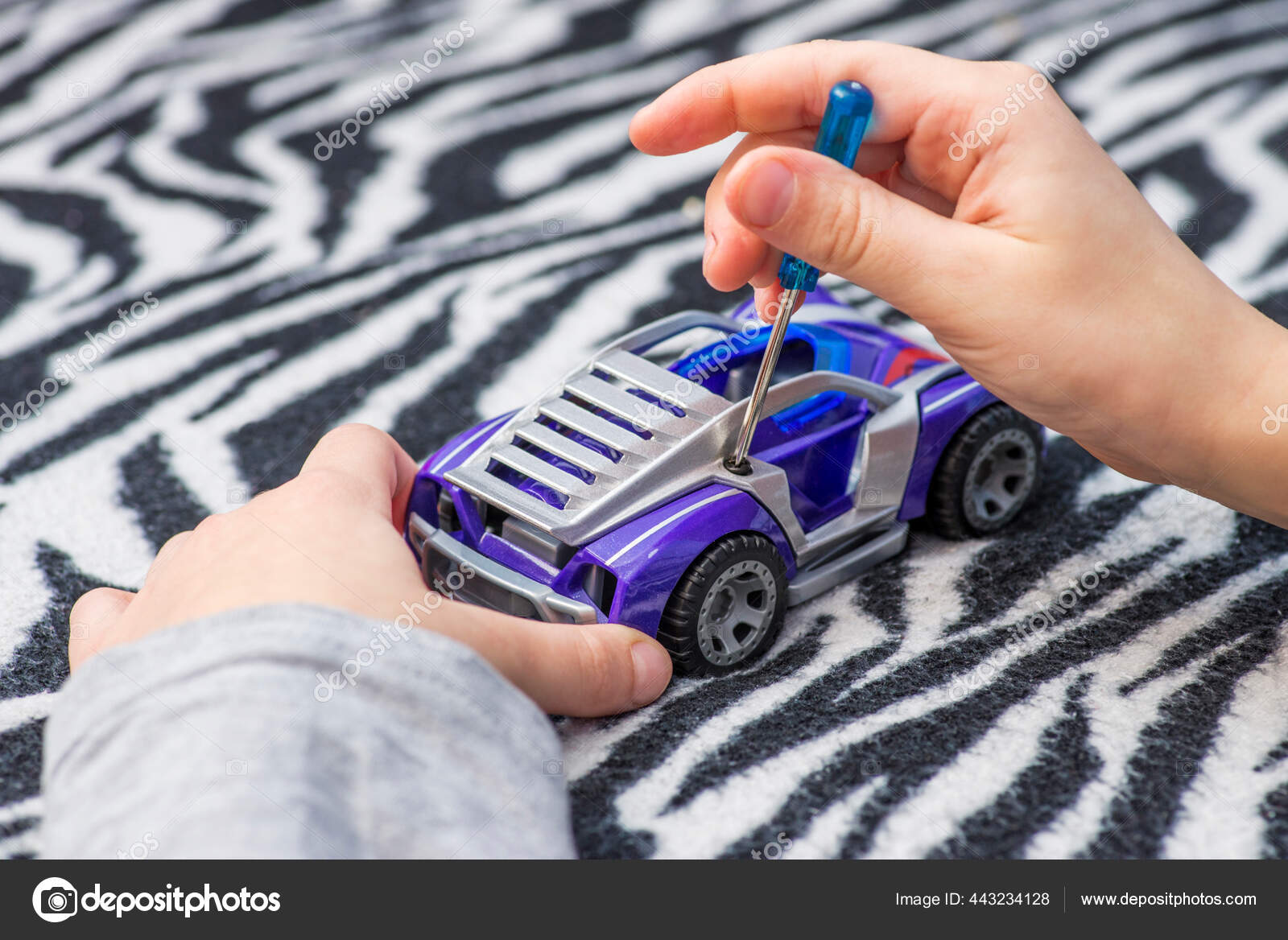 Broken Toy Car