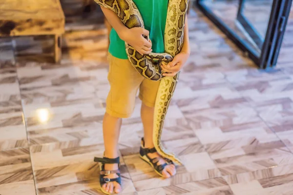 Child with snake Stock Photos, Royalty Free Child with snake Images ...