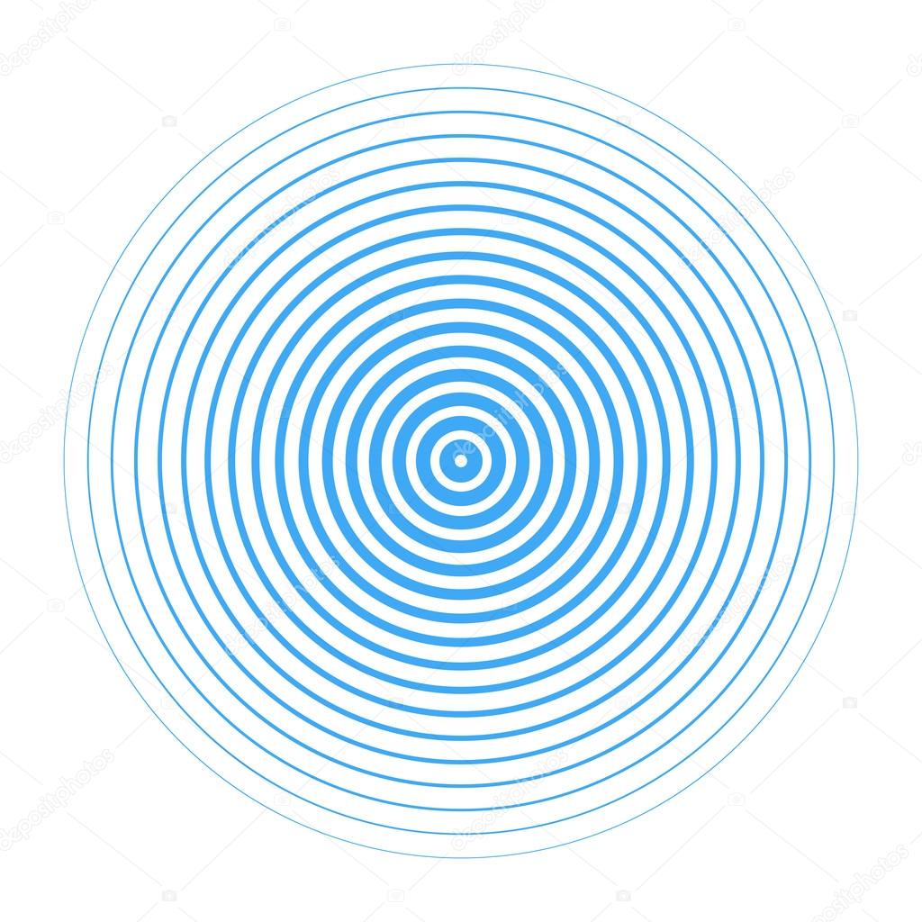 Wave rings vector. Wave water blue. Wave centric. Wave radius. Wave ...