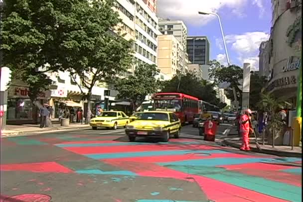 Ipanema traffic in Rio de Janeiro — Stock Video © WorldClips #122679044