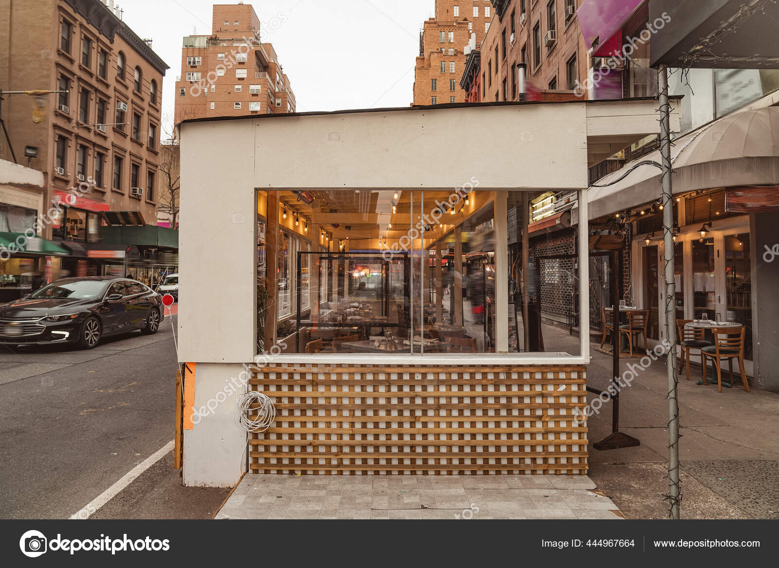 Empty Restaurant Buildings