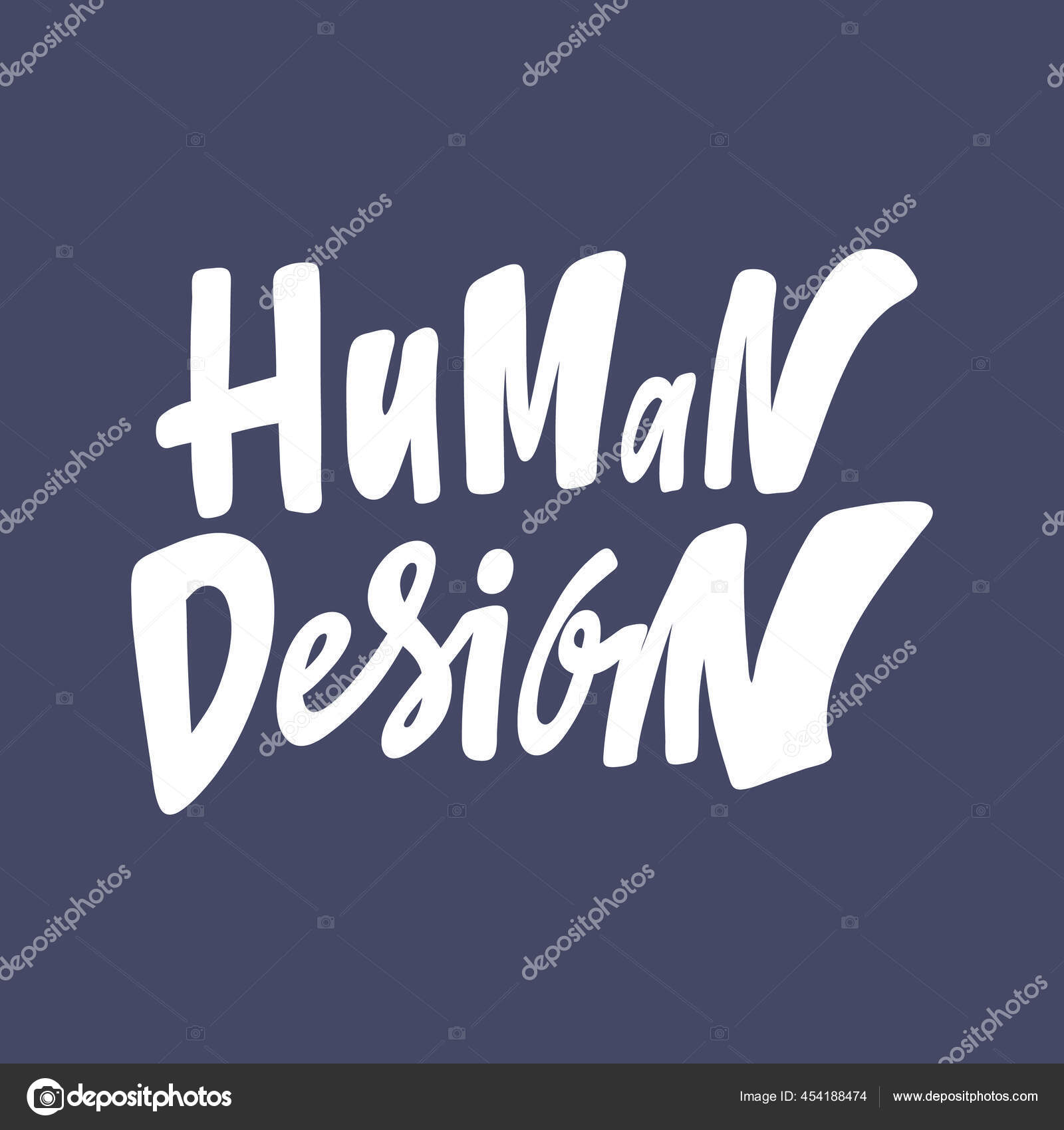 Human Design. Hand drawn sticker bubble white speech logo. Good for tee ...