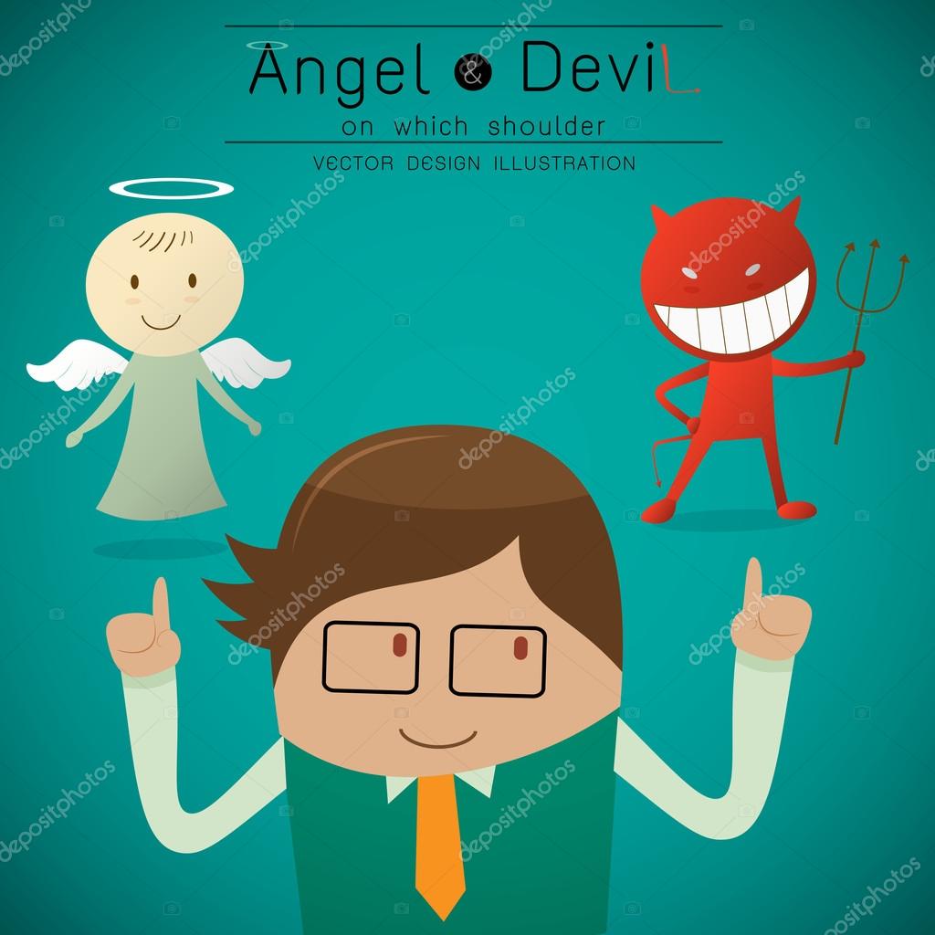 Angel And Devil On Shoulder Origin