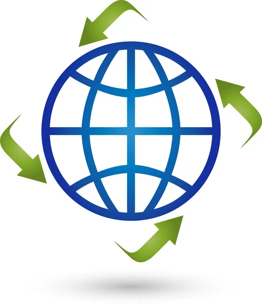 Erde, Globus, Weltkugel, Logo, Zeichen Stock Vector by ©waldemar ...