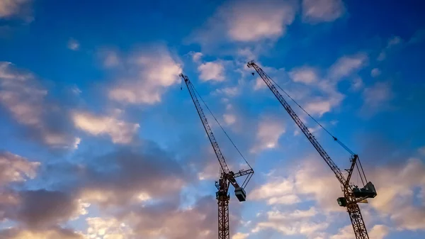 London cranes Stock Photos, Royalty Free London cranes Images ...