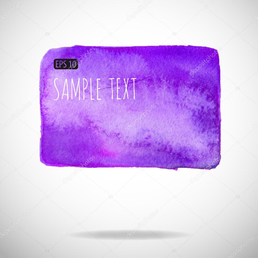 Vector watercolor background. Stock Vector by ©c4y4ka.yandex.ru 114692910