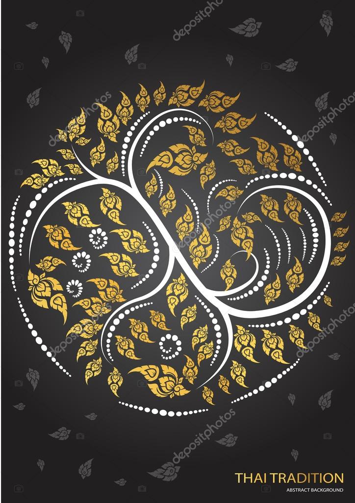 Circle shape leaf of thai tradition Stock Vector Image by ©pong-1010 ...