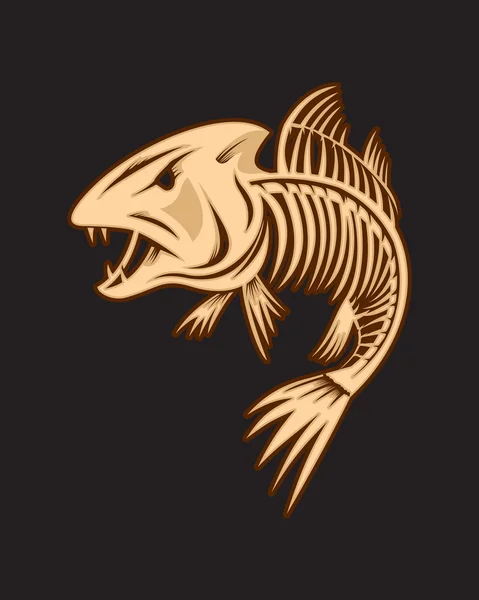 Fish skull Vector Images | Depositphotos